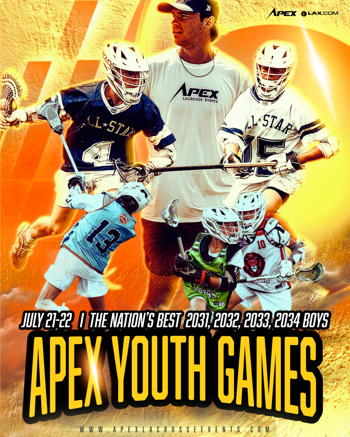 Boys Summer Apex Youth Games 2025 - Apex Lacrosse Events